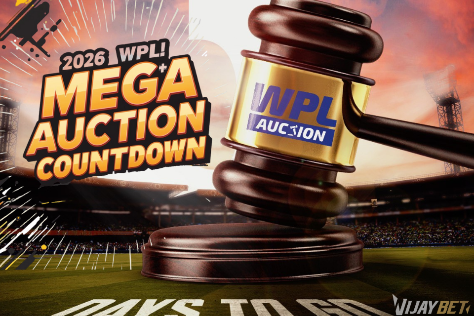 2026 WPL Mega Auction Countdown Begins with VijayBet! | VijayBet